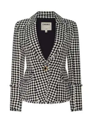 L'Agence Kaisley Tweed Blazer