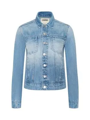 L'Agence Celine Jean Jacket - Bellflower