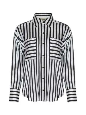 L'Agence Eliora Striped Shirt