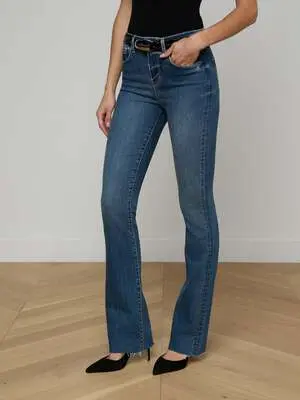 L'Agence Ruth Straight-leg Jeans