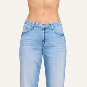 L'Agence Wanda Cropped Wide-leg Jeans