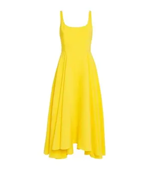 Yellow Midi Dresses