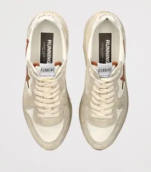 GOLDEN GOOSE Running Sole Sneakers - Beige