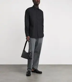 MAISON MARGIELA Drawstring Tailored Trousers - Grey