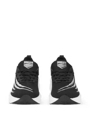 PLEIN SPORT Tiger Scratch Iron Tiger Sneakers - Black