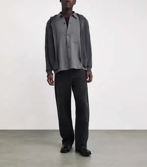 WON HUNDRED Check Maza Shirt - Grey