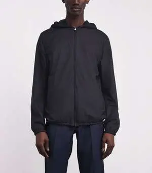 Herno Reversible Bomber Jacket - Navy