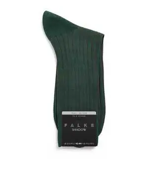 Falke Cotton-blend Shadow Socks - Green