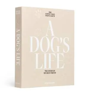 PRINTWORKS A Dog's Life Photo Album - Beige