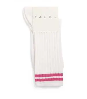 Falke Cotton-blend Crew Socks - White