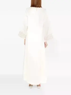 SHATHA ESSA Bell-sleeve Maxi Dress