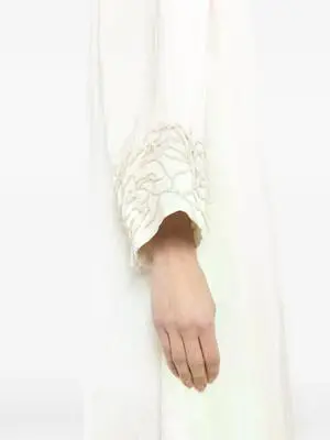 SHATHA ESSA Bell-sleeve Maxi Dress