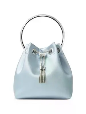JIMMY CHOO Ring Handle Tassel Bon Bon Shoulder Bag