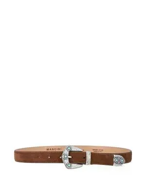 FABRIZIO MANCINI Turquoise-embellished Belt