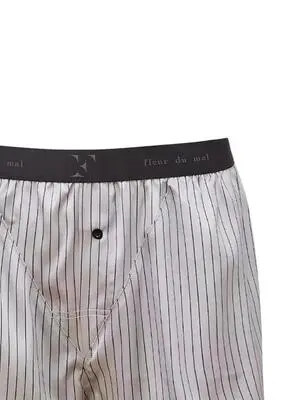 FLEUR DU MAL Pinstripe Board Boxer
