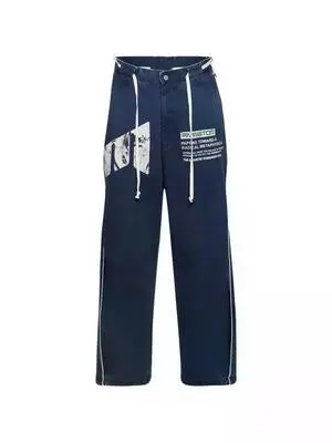 Rrr123 Drawstring Bottoms For Men