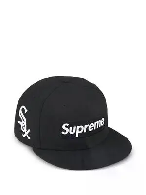 Supreme Mlb Teams Box Logo New Era Cap - Black