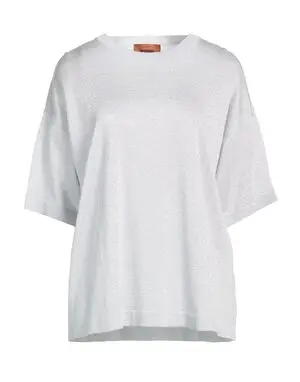 Missoni Viscose Blend Sweater With Metallic Fiber - Silver
