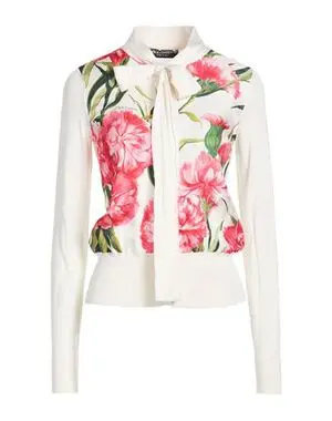 Dolce & Gabbana Floral Print Cardigan - Off White