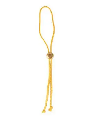 Tory Burch Leather Bag Charm - Marigold