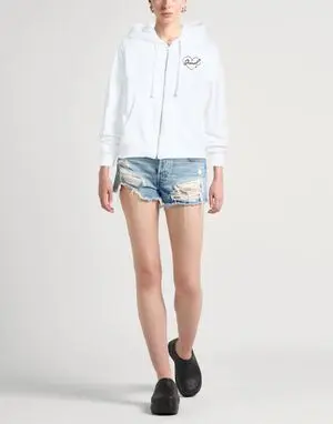 DIESEL® Cotton French Terry Sweatshirt - White