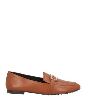 Women's Calfskin Loafers with Stirrup Buckle