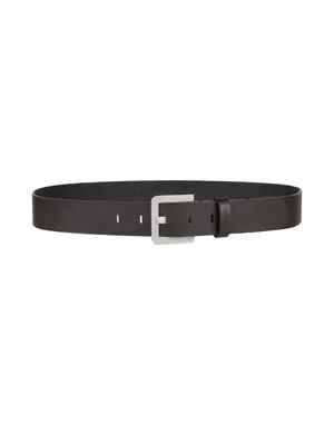 DIESEL® Leather Belt With Buckle