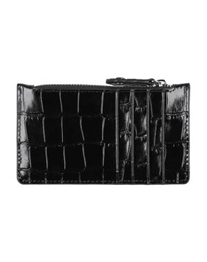 VIVIENNE WESTWOOD Leather Crocodile-effect Card Holder