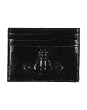 VIVIENNE WESTWOOD Cardholder Leather - Black