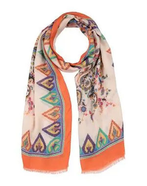Etro Scarf Modal, Silk - Beige