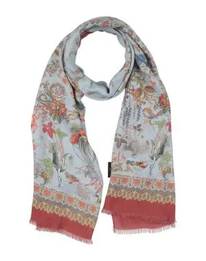 Etro Scarf Sky Modal, Silk - Blue