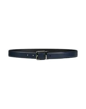 Dolce & Gabbana Leather Belt - Navy
