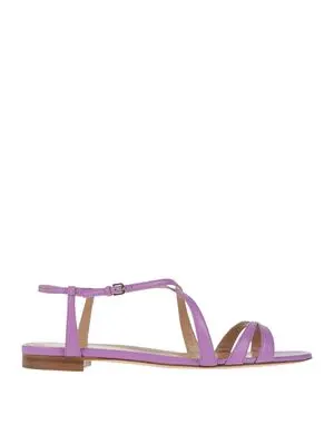 SERGIO ROSSI Leather Slingback Sandals