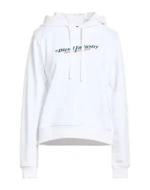 DIESEL® Cotton-elastane Sweatshirt - White