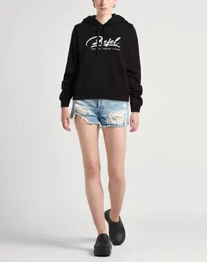 DIESEL® Cotton-blend French Terry Sweatshirt - Black
