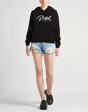 DIESEL® Cotton-blend French Terry Sweatshirt - Black