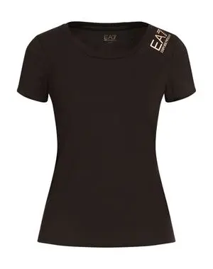 EA7 Logo-print T-shirt - Black