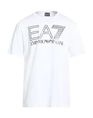 EA7 T-shirt Size Cotton - White