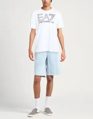EA7 T-shirt Size Cotton - White