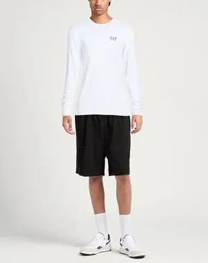 EA7 Cotton And Elastane Long Sleeve T-shirt