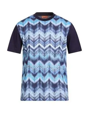 Missoni T-shirt Size Cotton - Blue