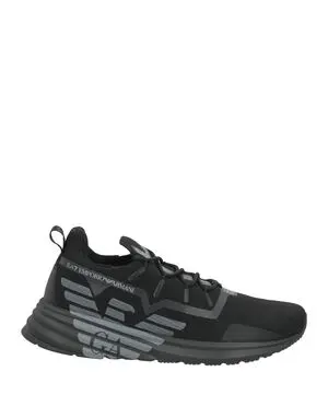 EA7 Polyester, Thermoplastic Polyurethane, And Polyurethane Sneakers - Black