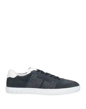 TOD'S Midnight Leather Sneakers - Blue