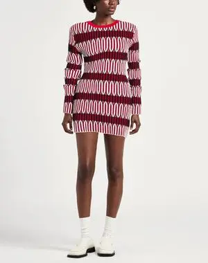 TOD'S Mini Jacquard-knit Dress
