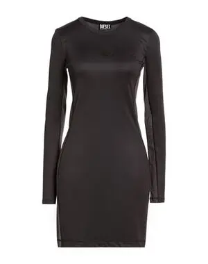 DIESEL® Mini Dress In Modal, Polyester, And Elastane