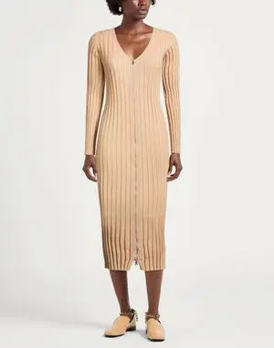KONTATTO Midi Ribbed-knit Bodycon Dress