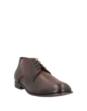 Moma Ankle Boots In Calfskin Leather - Brown