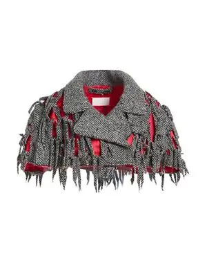 MAISON MARGIELA Wool Herringbone Cape