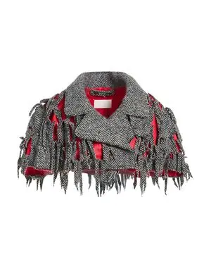 MAISON MARGIELA Wool Herringbone Cape