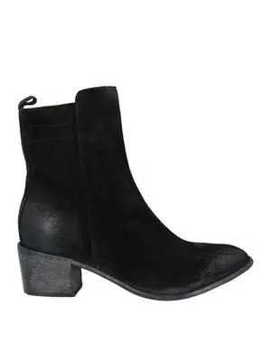 Moma Suede Ankle Boots - Black